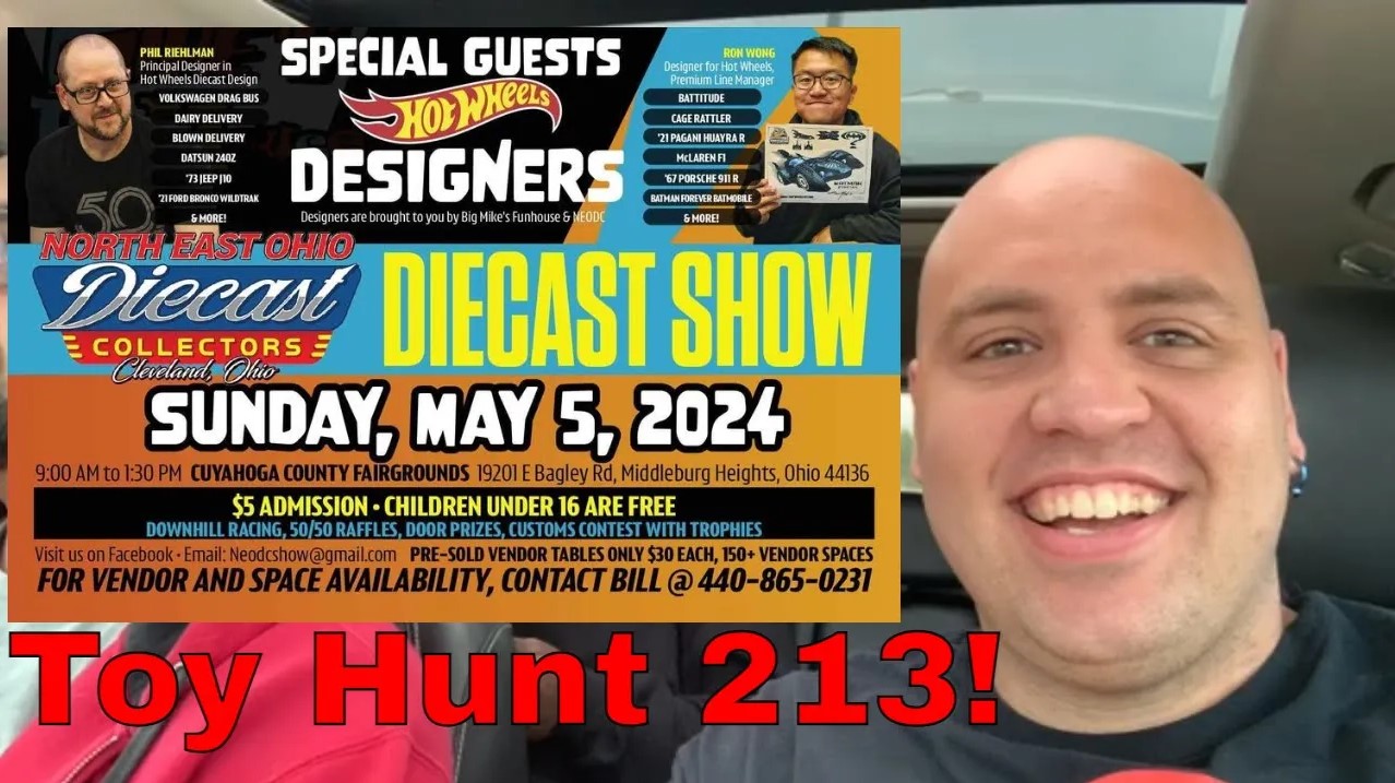 VIDEO: Toy Hunt 213! North East Ohio Diecast Show - Kee On Sports Media ...