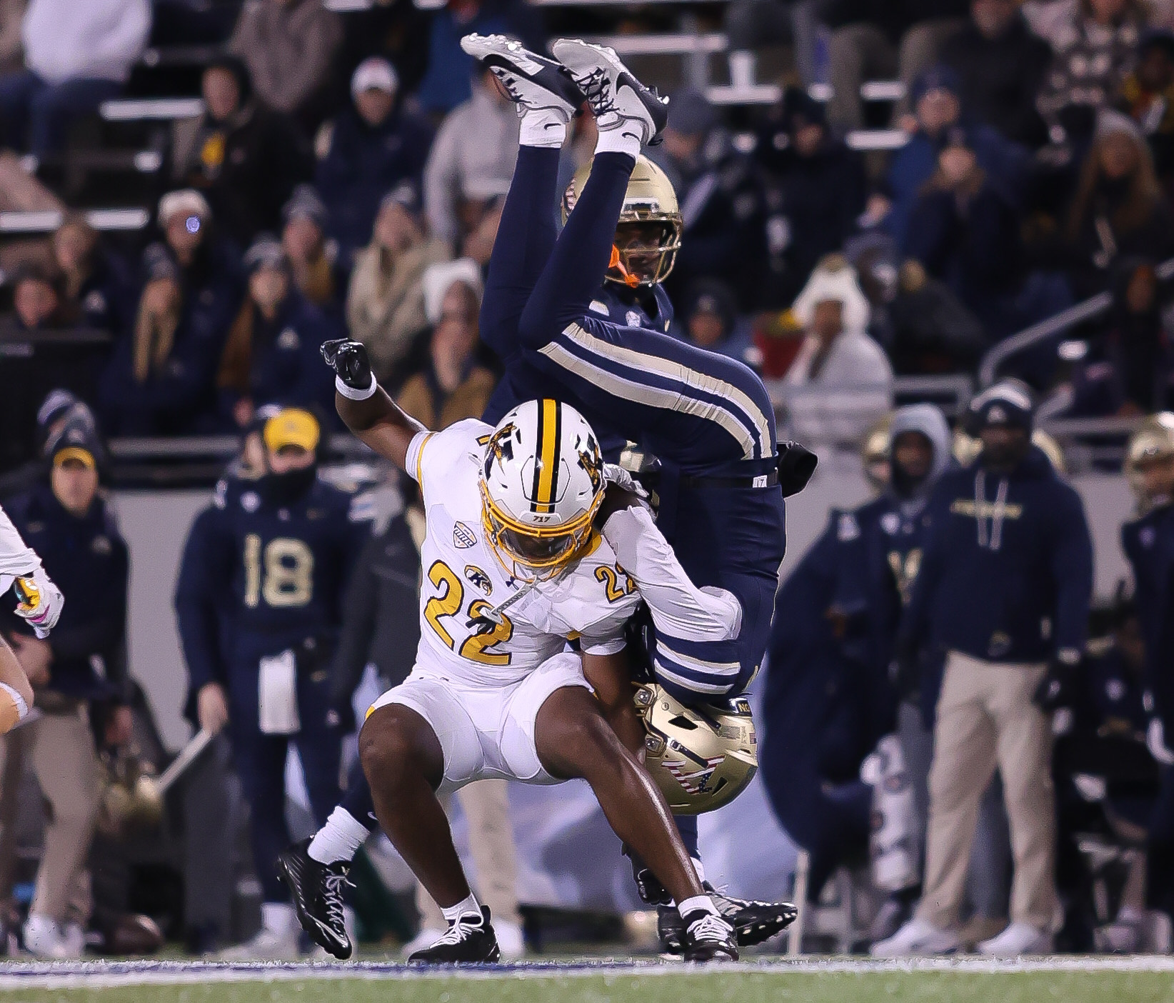 Kent State Holds off Akron's Historical Comeback and Regains the Wagon ...